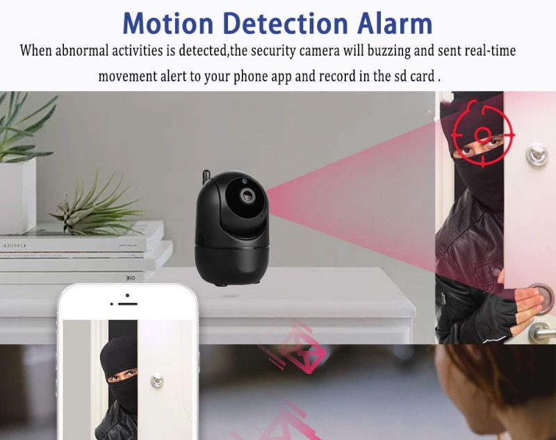 WIRELESS SECURITY CAMERA 1080P WHITE - Yolo Goods