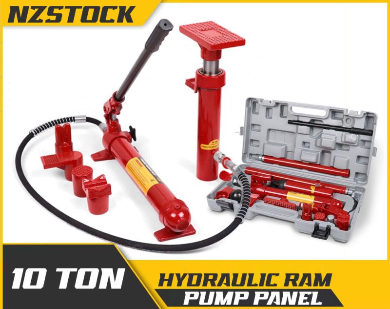 10T Hydraulic Ram Pump Panel - Yolo Goods